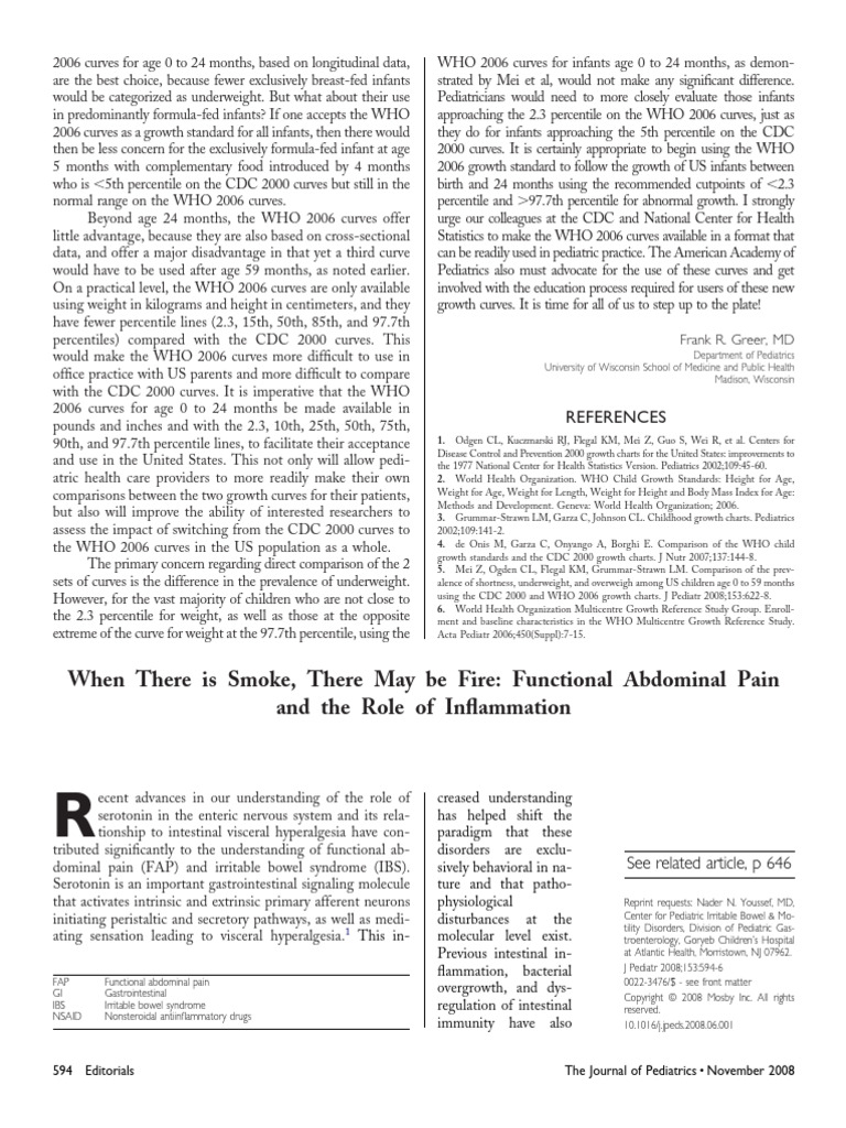 When There Is Smoke, There May Be Fire Functional | PDF | Irritable ...