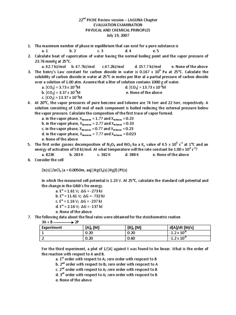 PCP Evaluation Exam | Carbohydrates | Titration