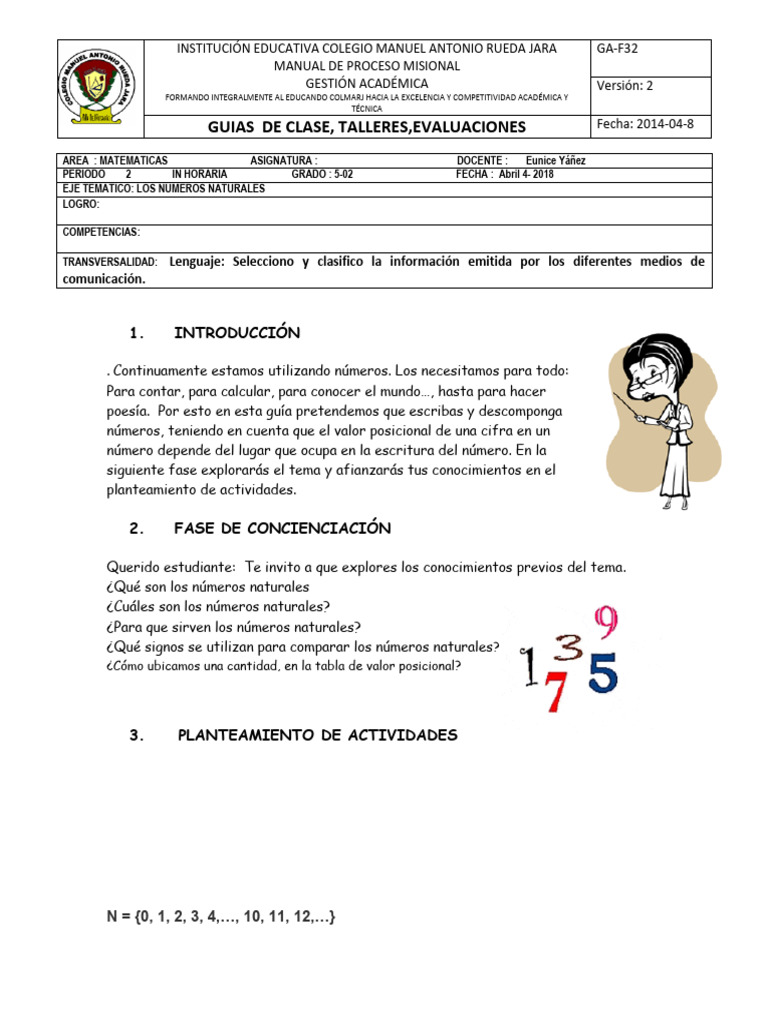 Valor Posicional | PDF | Número natural | Números