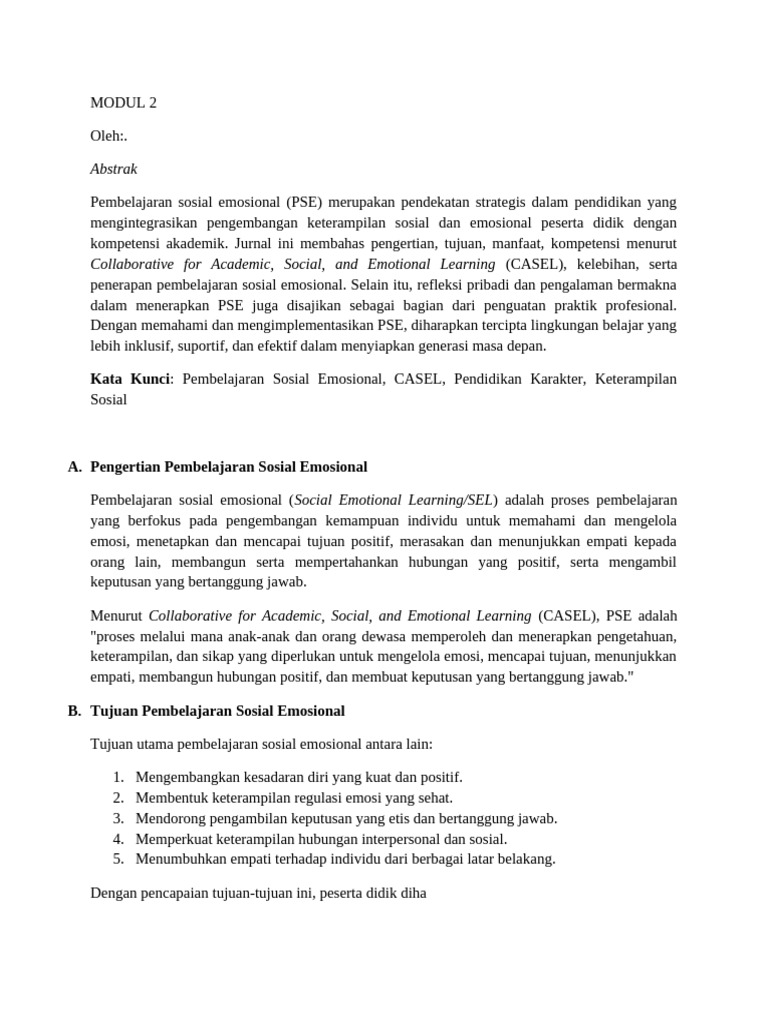 Jurnal Modul 2 PPG | PDF