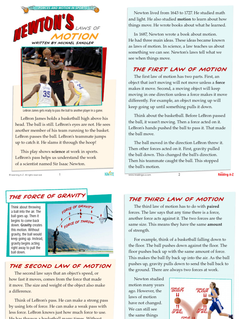 Hilo g34 Newtons Laws of Motion | PDF | Force | Gravity