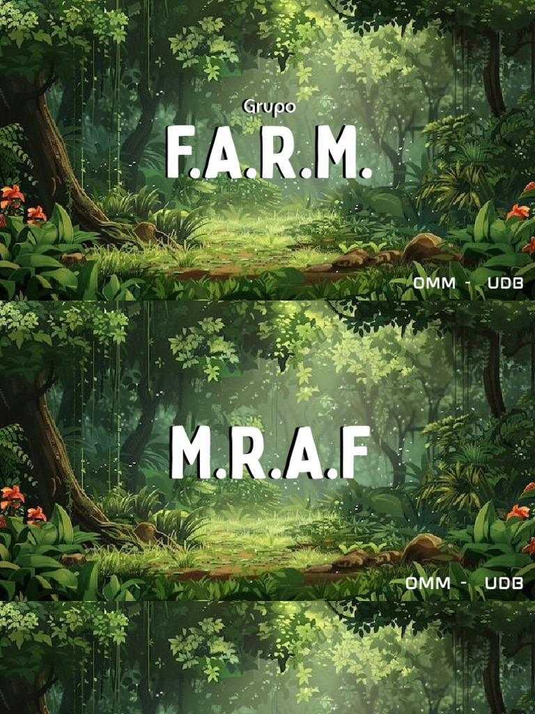 F A R M | PDF | Entorno natural | Los bosques