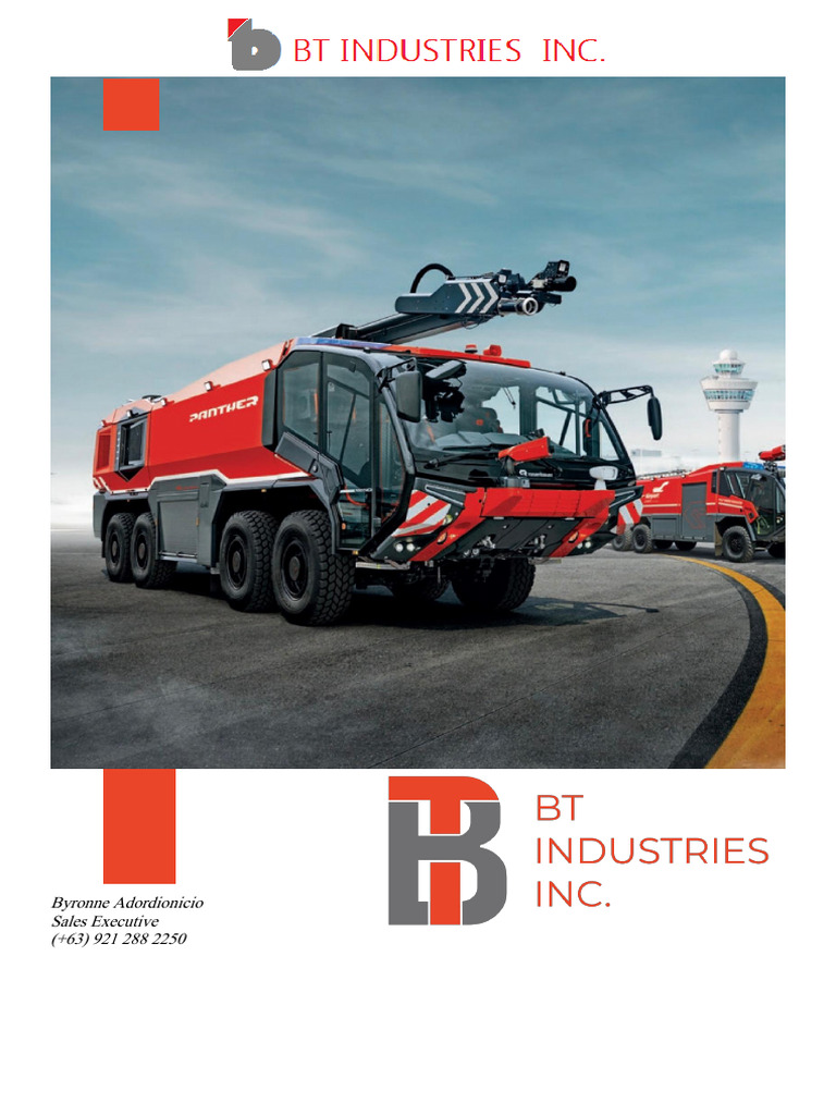 BT Industries Firefighting Equipment Catalog | PDF