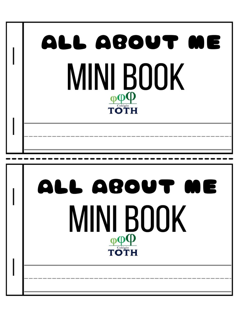 All About Me Mini Book PDF | PDF