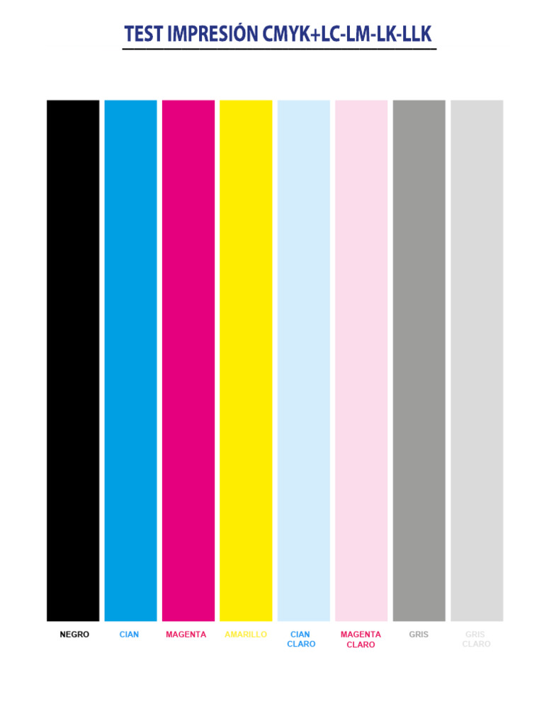 Test Impresion Color | PDF