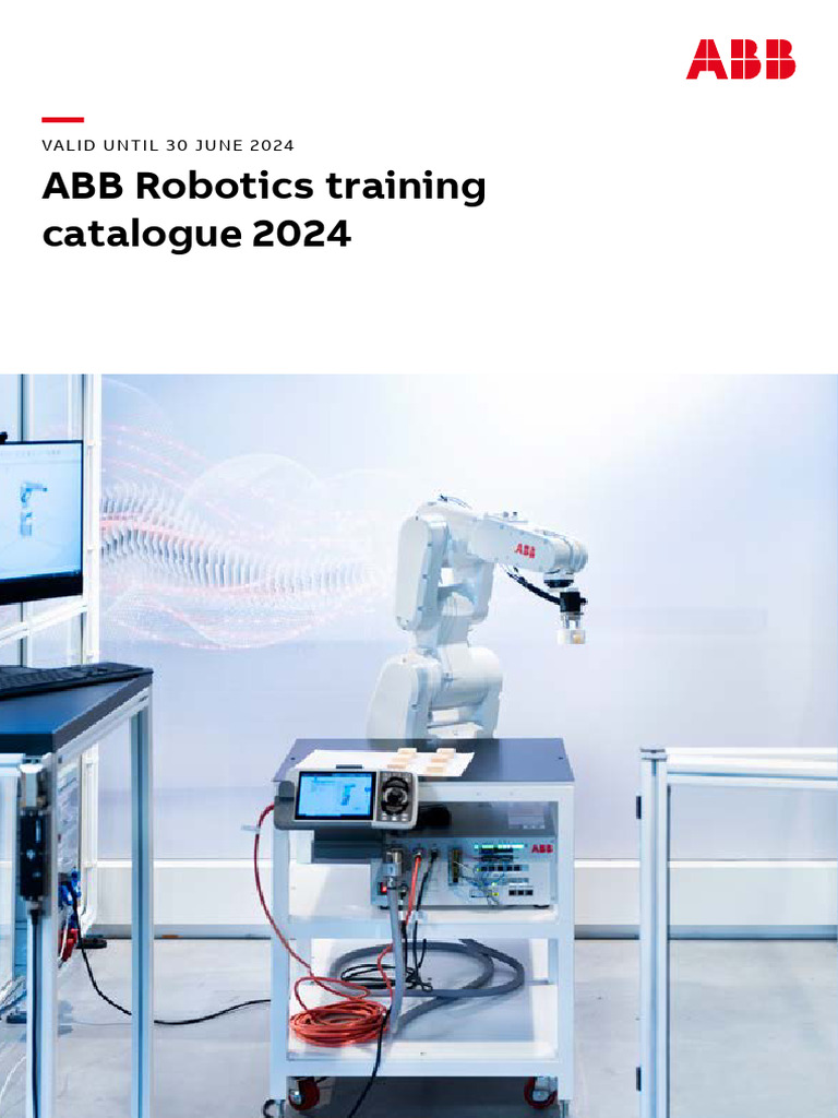 ABB Robotics Training Catalogue 2024 | PDF | Computer Programming ...