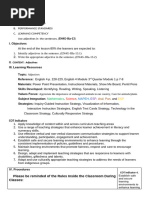 Non-Classroom Observable Indicators Guide | PDF | Teachers | Mentorship