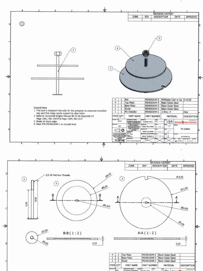 Drawing Pin Installer | PDF