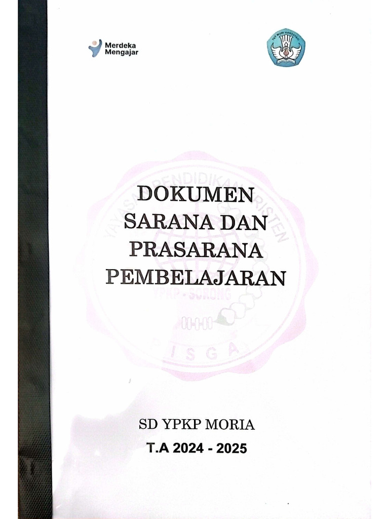 Dokumen Sarana Dan Prasarana Pembelajaran | PDF