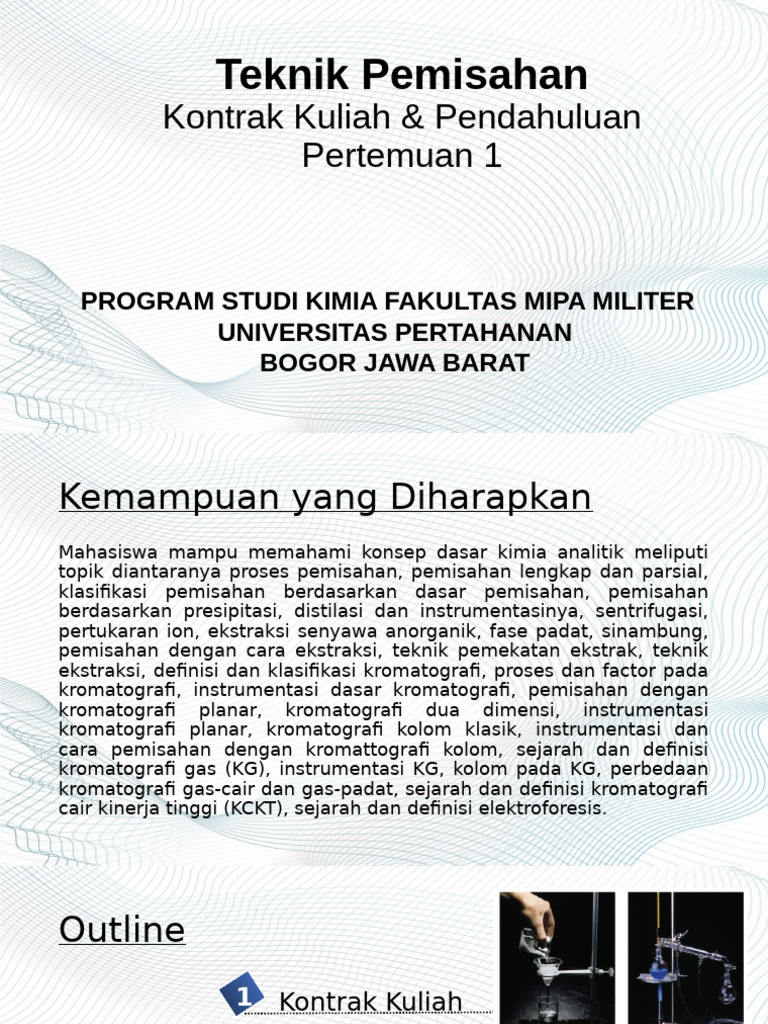 Pertemuan 1 Kontrak Kuliah 2025 | PDF