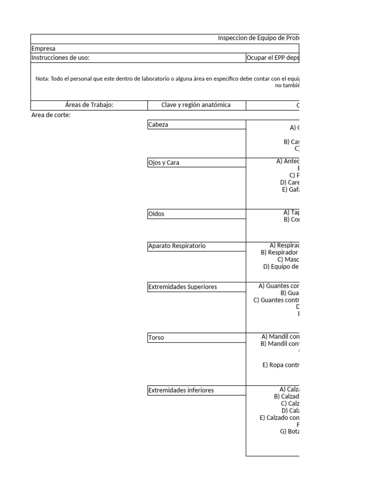ChecList Multiples | PDF | Laboratorios | Soldadura