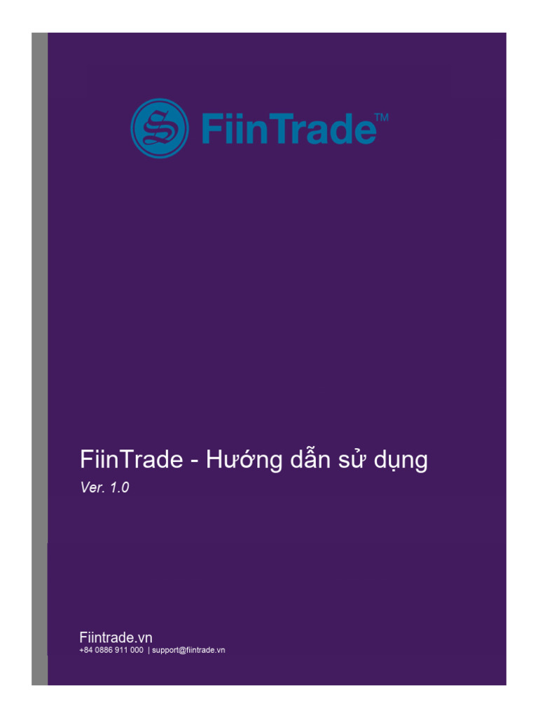 S D NG Fiinx Và Phân Tích CH NG Khoán | PDF