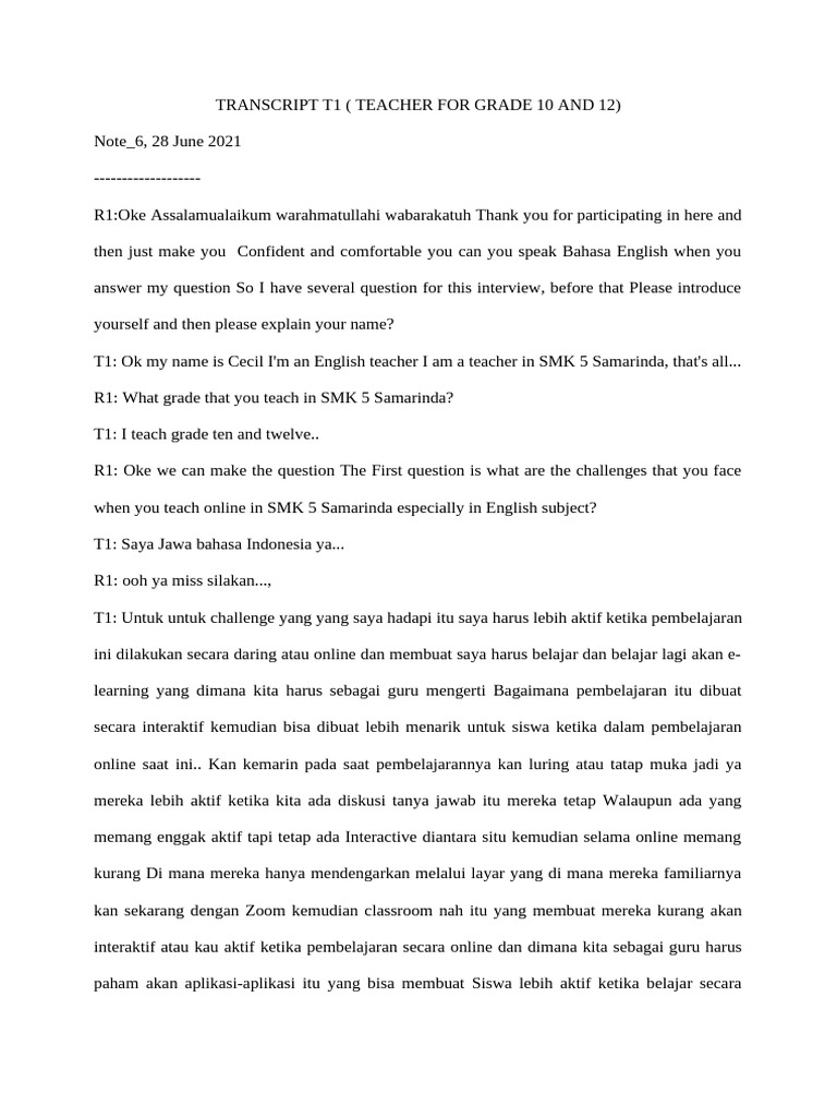 Transcript T1 (MS Cecil) | PDF