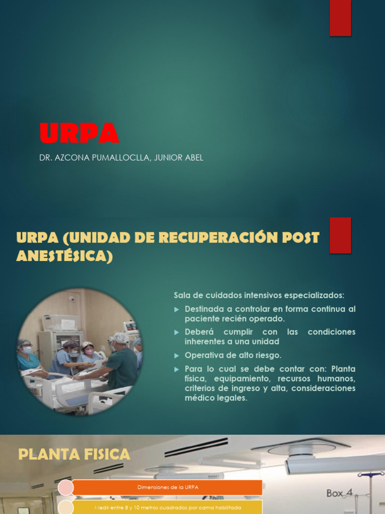 Urpa - Expo Final | PDF | Enfermería | Medicina CLINICA