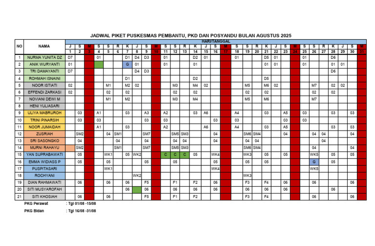 Jadwal Ilp 2025 | PDF