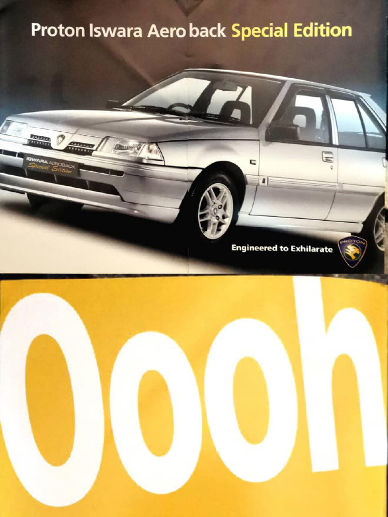 Saga Iswara Aeroback Special Edition (2006) | PDF