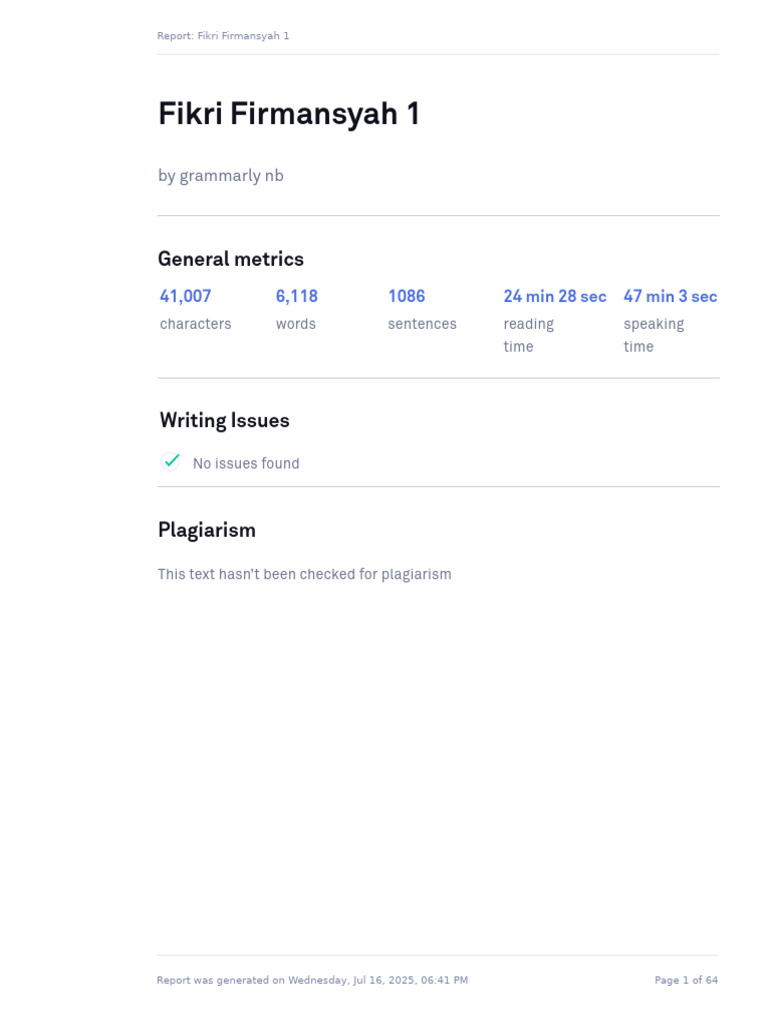 Report Grammarly | PDF | Contour Line | Transport