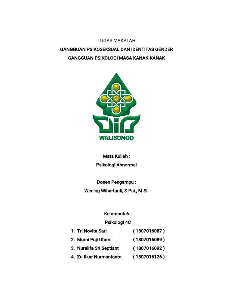 Psi Abnormal Kel 6 Fix | PDF