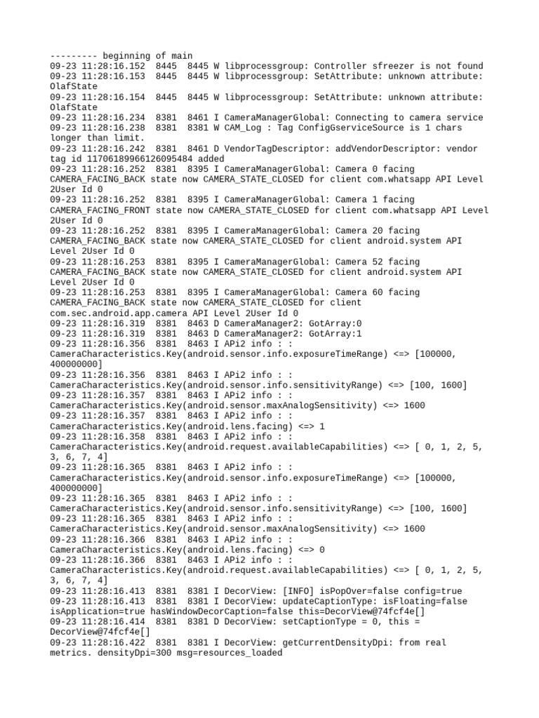 Log Cat 1758601696017 | PDF | Software | Computer Architecture