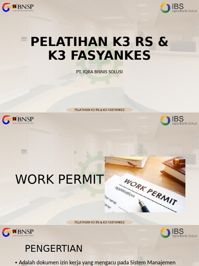 14 Juli 2022 DR Renaldi WORK PERMIT K3 Di RS | PDF