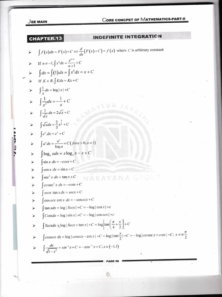 Integral Calculus Concepts and Techniques | PDF | Mathematical Analysis ...