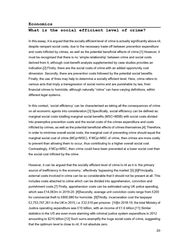 Winning Essays of John Locke - Econ - Crime | PDF | Crimes | Crime ...