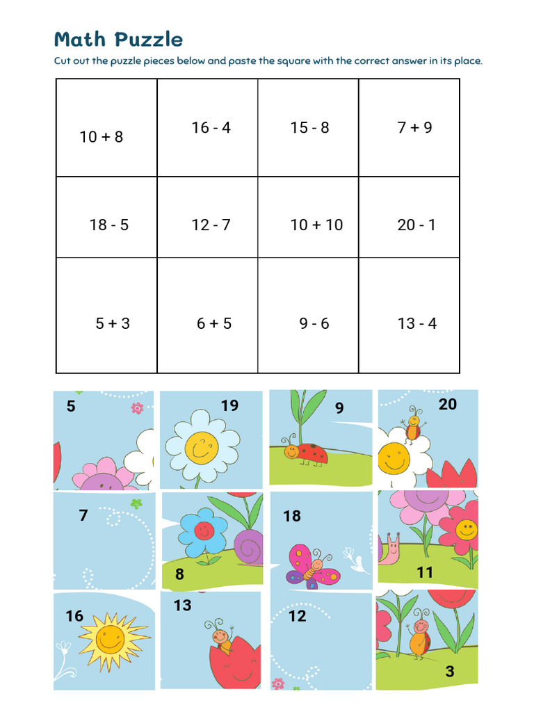 Puzzle Kelas 3 | PDF