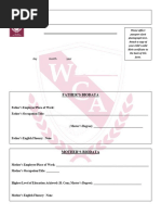 WCED Parent Admission Confirmation 2026 | PDF