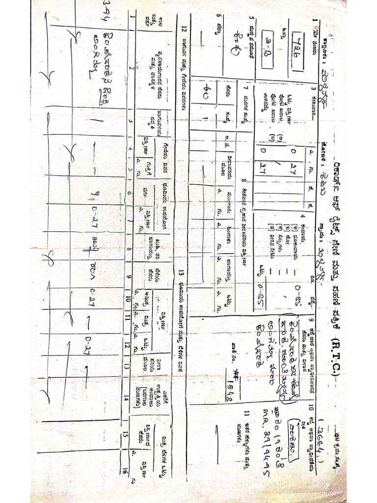 RTC 93 94 Lingamma | PDF