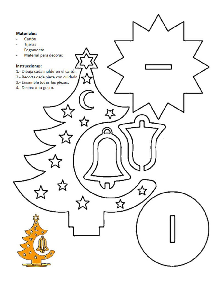 Imprimible - Armables Navidad | PDF