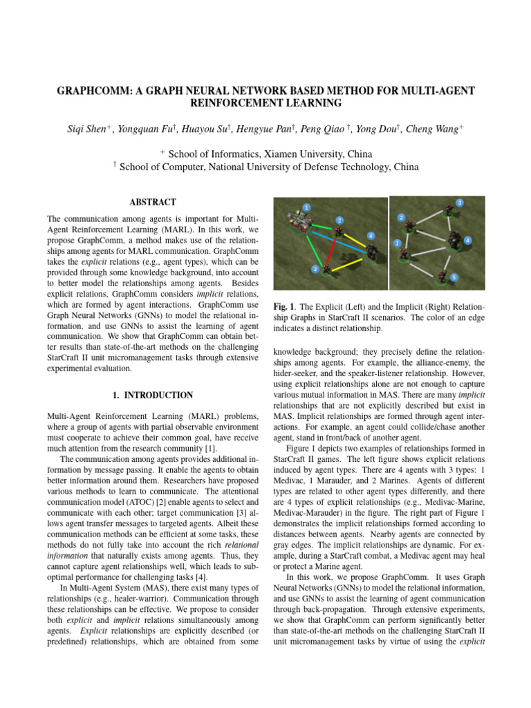 Graphcomm: A Graph Neural Network Based Method For Multi-Agent ...