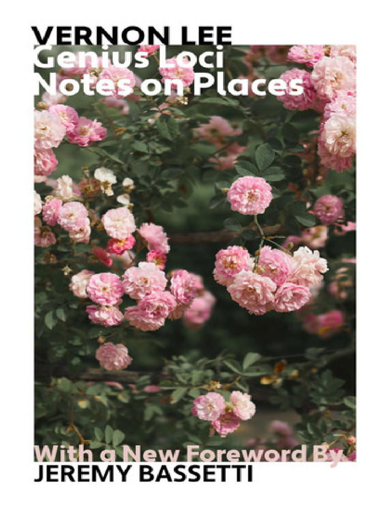 Genius Loci: Notes On Places | PDF | Liberalism | Reason