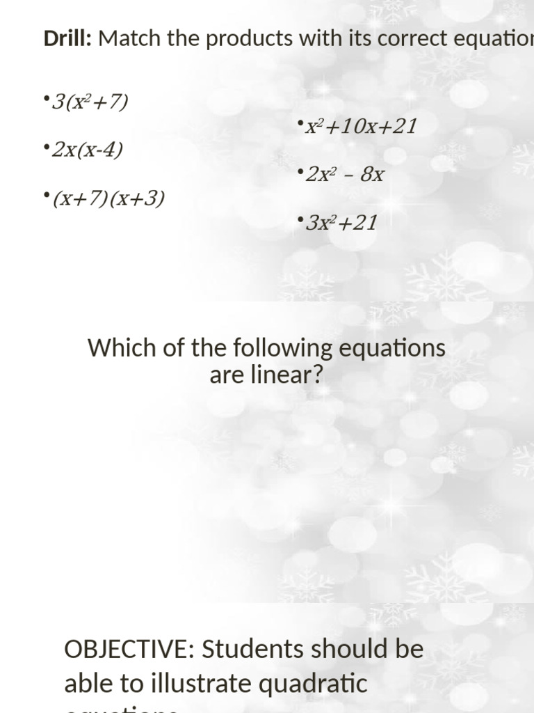 Understanding Quadratic Equations | PDF | Equations | Quadratic Equation
