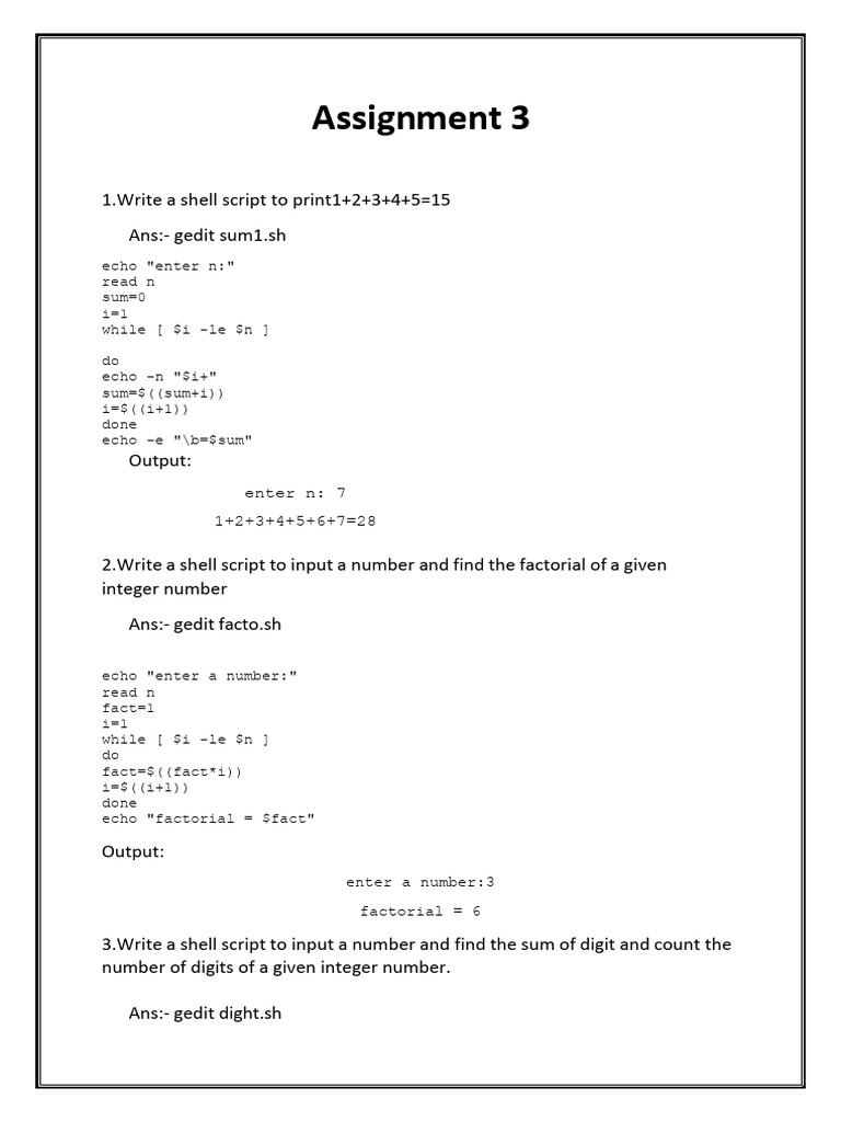 Assignment 3 Os Suman Banerjee | PDF | Number Theory