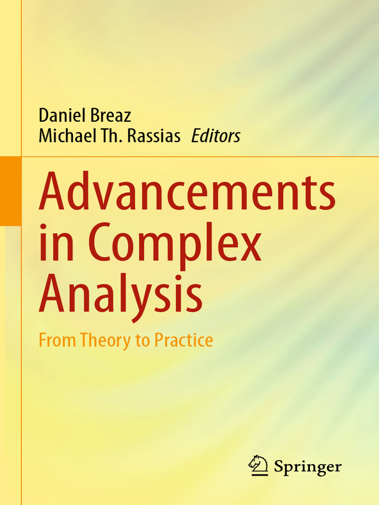 Advances in Complex Analysis Research | PDF | Hilbert Space | Manifold