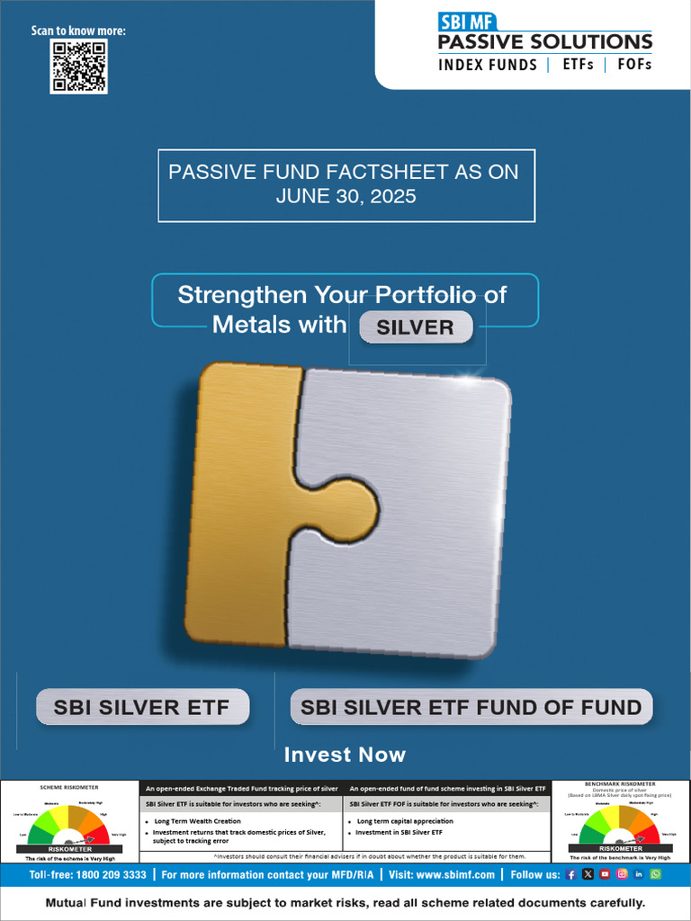 SBI Silver ETF Investment Overview | PDF | Exchange Traded Fund ...