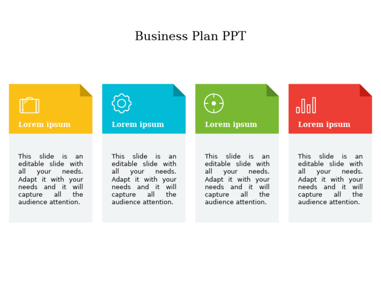 Business Plan PPT 4 3 | PDF