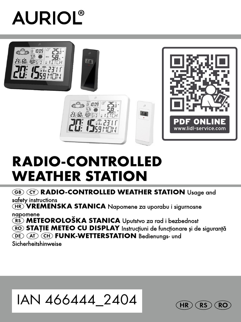 Radio-Controlled Weather Station | PDF | Waste | Waste Management
