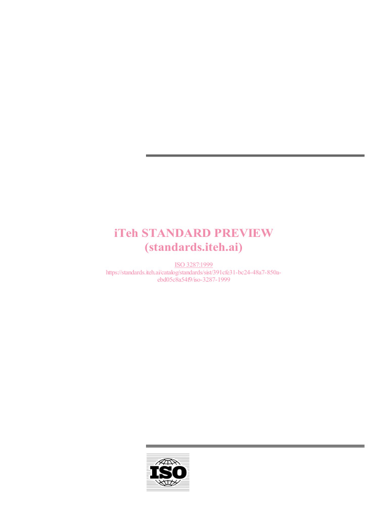 ISO 3287: Symbols for Industrial Trucks | PDF | International ...