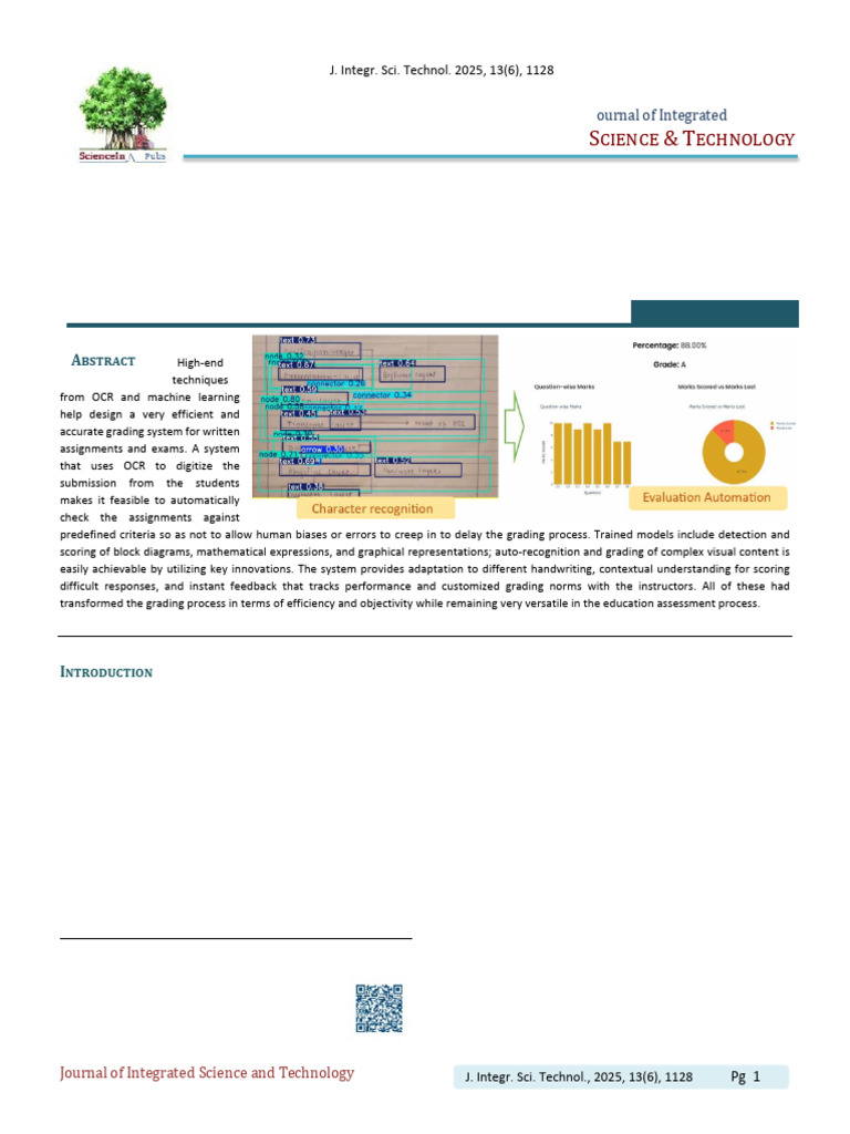 Automated Grading with OCR & ML | PDF | Optical Character Recognition ...
