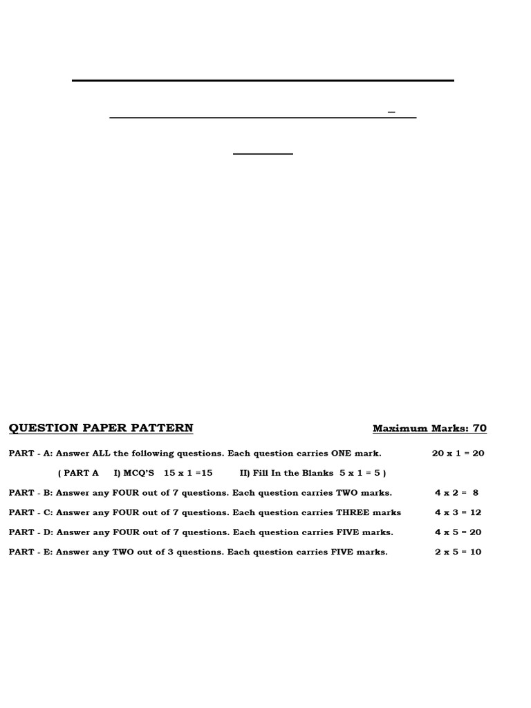 II Puc Portions For Mid - Term 25-26 Revised | PDF