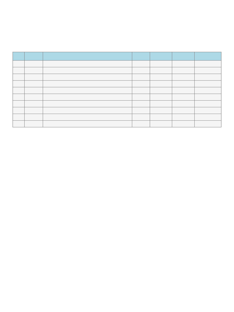 JEE Checklist Planner | PDF