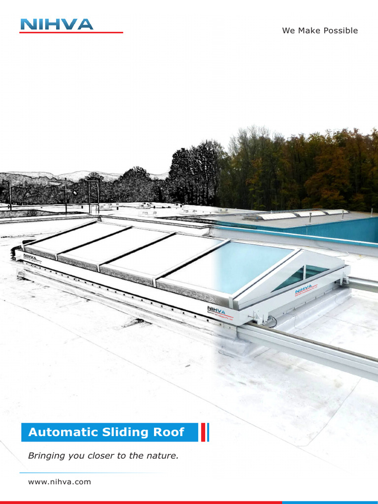 Automatic Sliding Roofs | PDF | Roof | Elevator