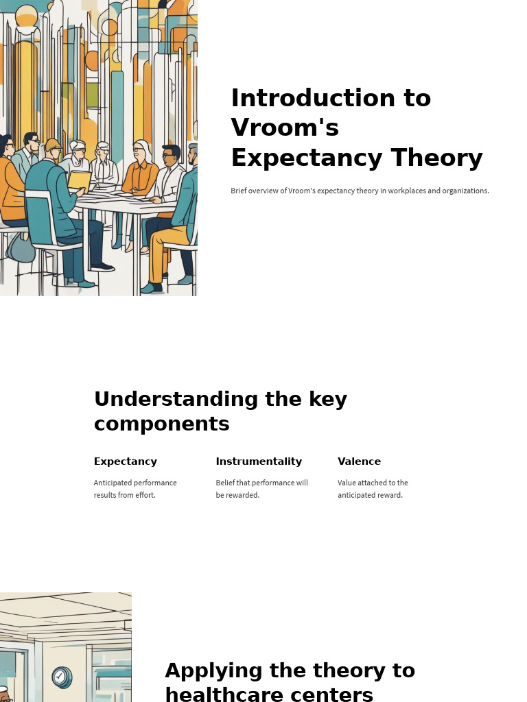 Introduction To Vrooms Expectancy Theory | PDF