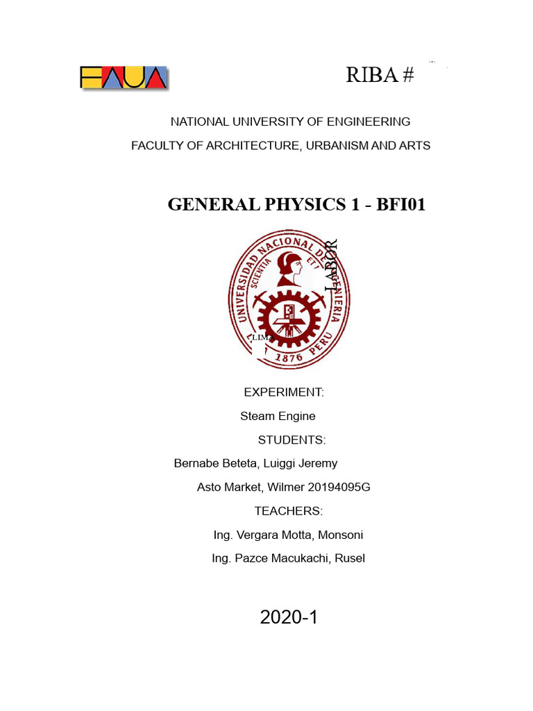 Steam Engine and The Application of Thermodynamics - Group 9 | PDF ...