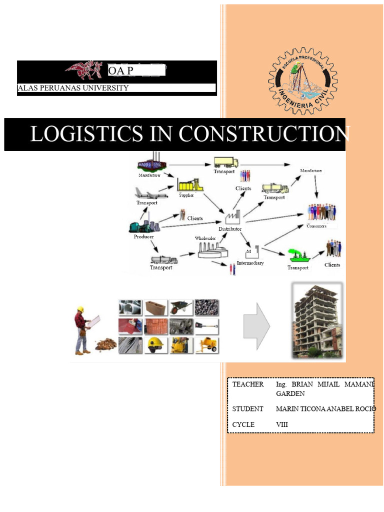 Construction Logistics Overview Guide | PDF | Logistics | Supply Chain