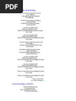 Savage Daughter Lyrics by Sarah Hester Ross | PDF
