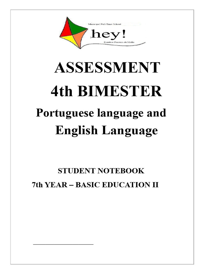 7th Year Language Assessment Workbook | PDF | Subject (Grammar) | Peter Pan