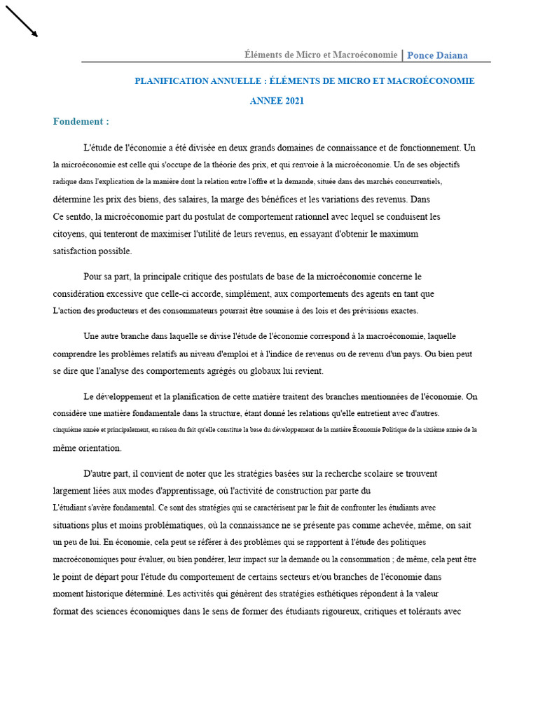 Micro et Macroéconomie : Concepts Clés | PDF | Économie | Macroéconomie