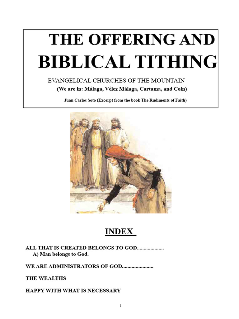 085 - The Tithe and Offerings | PDF | Book Of Numbers | Religious ...